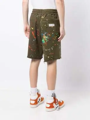 MOSTLY HEARD RARELY SEEN Panelled Embroidered Shorts