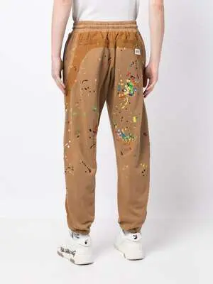MOSTLY HEARD RARELY SEEN Warped Paint-embroidered Track Pants
