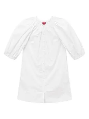 Staud Mini Vincent Dress - White