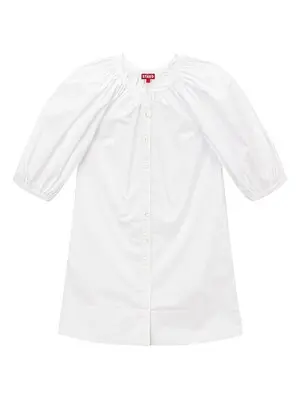 Staud Mini Vincent Dress - White
