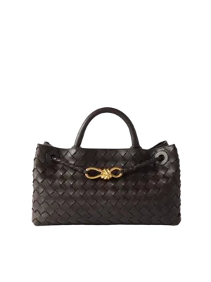BOTTEGA VENETA Andiamo Small Intrecciato Leather Shoulder Bag