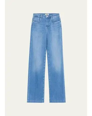 L'AGENCE Clayton High-rise Wide-leg Jeans - Getty
