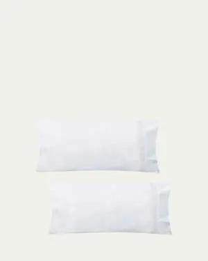 THE LINO Essential Embroidered Pillowcase Pair - Yellow