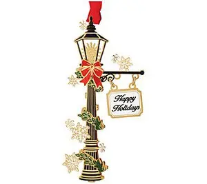 BEACON DESIGN Holiday Lamp Post Ornament By - One-color