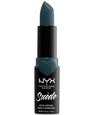 NYX PROFESSIONAL MAKEUP Suede Matte Lipstick Blue