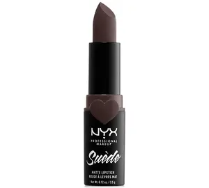 NYX PROFESSIONAL MAKEUP Suede Matte Lipstick Gray