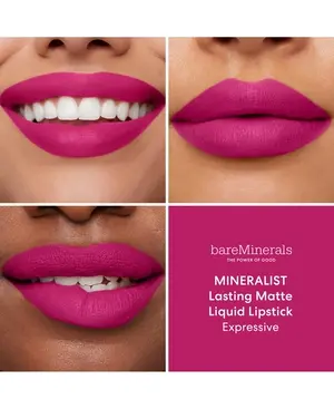 BareMinerals® Mineralist Lasting Matte Liquid Lipstick - Expressive