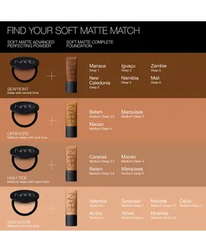 NARS Soft Matte Advanced Perfecting Powder - Seafront