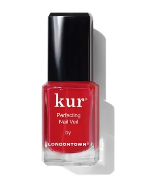 LONDONTOWN Kur Perfecting Nail Veil - Sheer Poppy Red