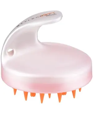 STYLECRAFT Hair Massage And Shampoo Brush With Soft Silicone Bristles - Orange