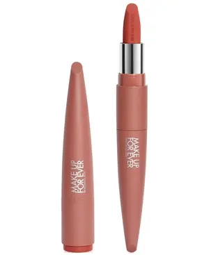 MAKE UP FOR EVER Rouge Artist Velvet Nude Soft Matte Lipstick - 320 Cheerful Goji