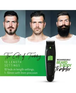 PURSONIC Rechargable Beard Body Trimmer