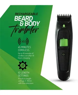 PURSONIC Rechargable Beard Body Trimmer