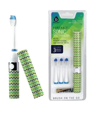 PURSONIC Portable Electric Toothbrush - Green
