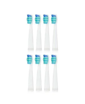 PURSONIC 8 Pack Brush Heads Replacement - White