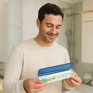PURSONIC Portable Uv Toothbrush Sanitizer - Blue