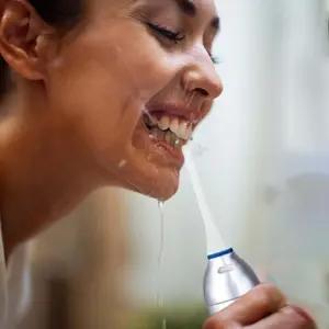 PURSONIC Rechargeable Electric Toothbrush And Rechargeable Water Flosser