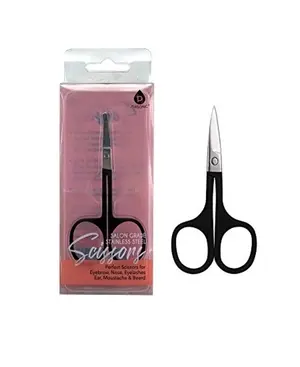 PURSONIC Salon Grade Stainless Steel Scissors - Black