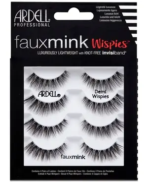 ARDELL Faux Mink Lashes -demi Wispies 4-pack White
