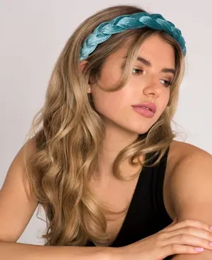 SOHO STYLE Juliette Rope Headband - Jade