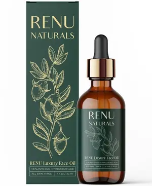 RENU NATURALS Luxury Face Oil - Light Beige