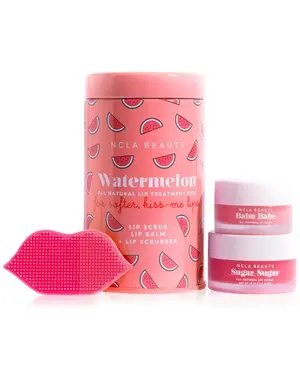 NCLA BEAUTY 3-pc. Watermelon Lip Treatment Set White