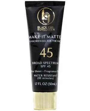 BLACK GIRL SUNSCREEN Make It Matte Sunscreen Spf 45 - No Color