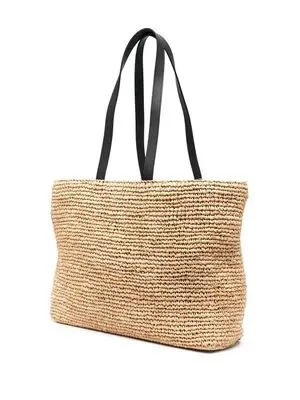 Kenzo Boke Flower Raffia Tote Bag