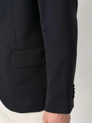 Paul Smith V-neck Classic-lapel Blazer - Blue