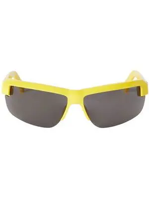 Off-White Toledo Arrows-motif Sunglasses - Yellow