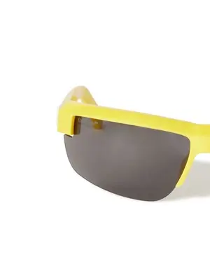 Off-White Toledo Arrows-motif Sunglasses - Yellow
