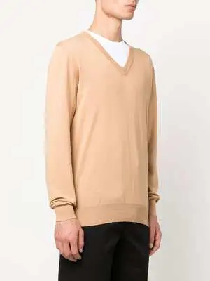 Mackintosh Deep V-neck Jumper