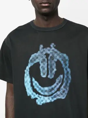 MISBHV Monongram Smiley-print T-shirt