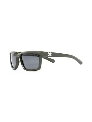 Off-White Portland Square-frame Sunglasses - Green