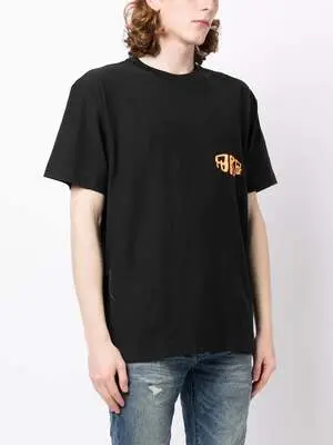 PURPLE BRAND Textured Short-sleeve T-shirt