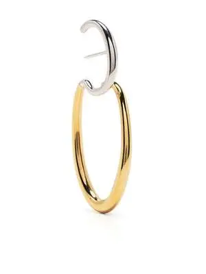 Charlotte Chesnais Delta Large Single Hoop Earring - Gold