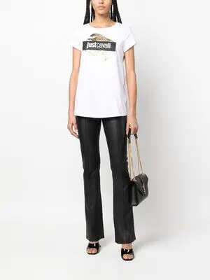 Just Cavalli Logo-print T-shirt