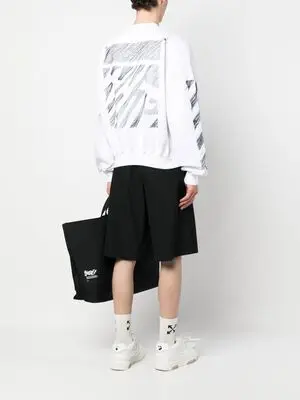 Off-White Diag-print Sweatshirt