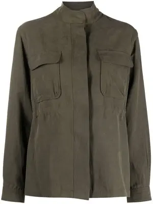 Woolrich Concealed-fastening Fitted Jacket