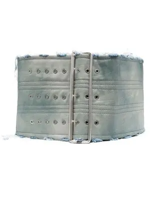 DIESEL® B-skirty Oversized Belt - Blue