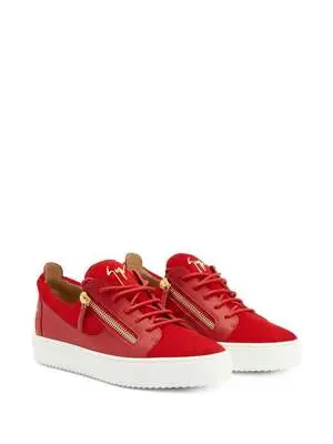 GIUSEPPE ZANOTTI Frankie Low-top Sneakers - Red