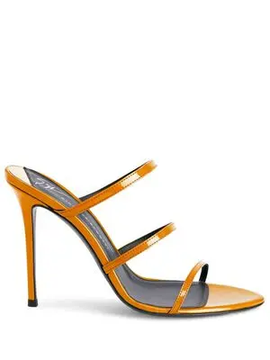 Women's Orange Designer Sandals