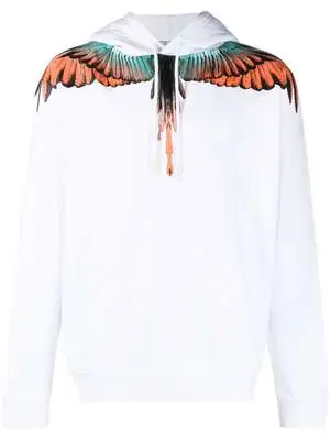 COUNTY OF MILAN Marcelo Burlon Wing-print Hoodie