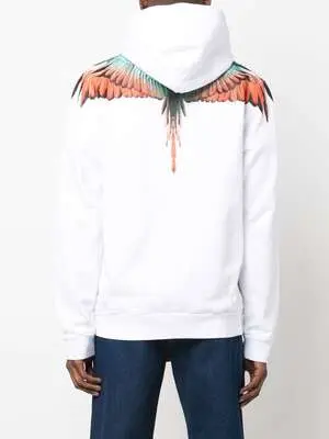 COUNTY OF MILAN Marcelo Burlon Wing-print Hoodie