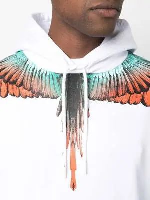 COUNTY OF MILAN Marcelo Burlon Wing-print Hoodie