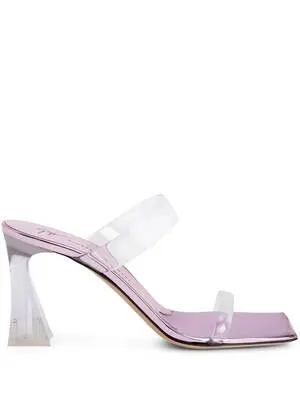 GIUSEPPE ZANOTTI 85mm Flaminia Plexi Sandals