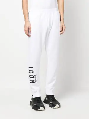 Dsquared2 Icon Logo-print Track Pants - White