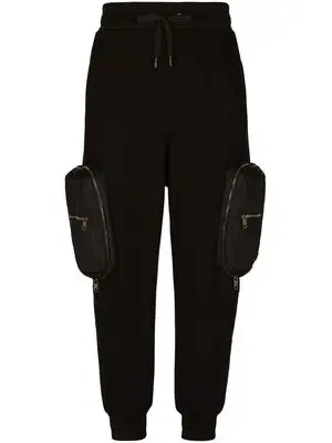 Dolce & Gabbana Drawstring Cotton-blend Track Pants