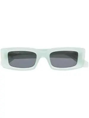 Off-White Arthur Rectangle-frame Sunglasses - Blue