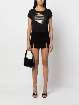 Just Cavalli Logo-print T-shirt